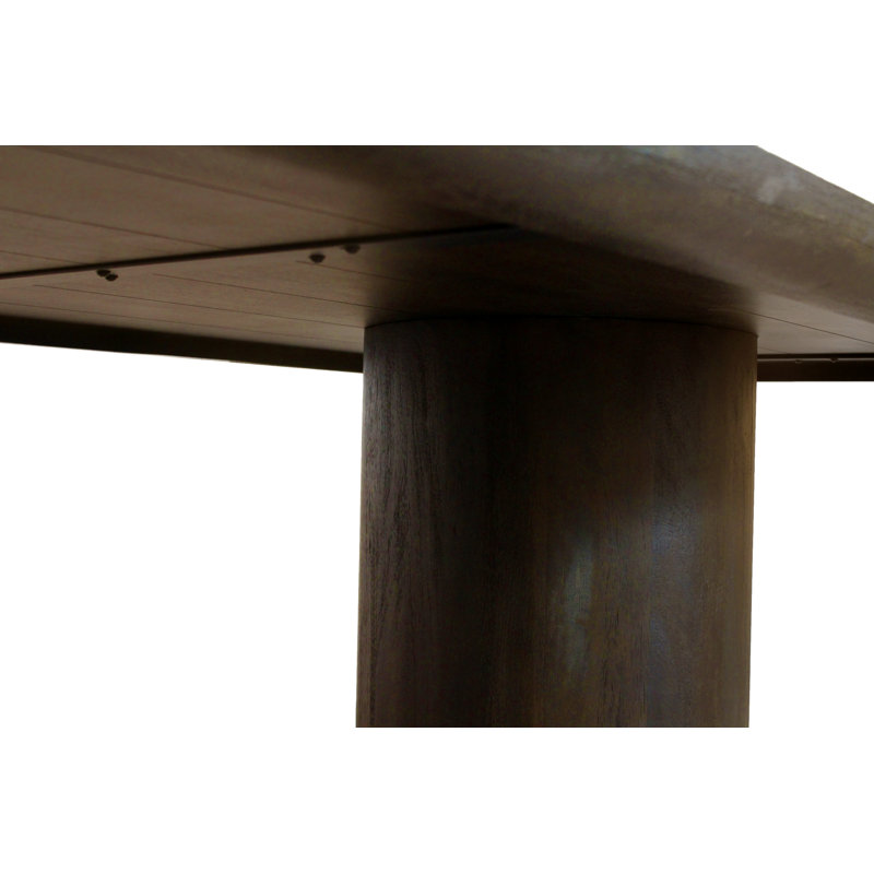 Latitude Run® Peyton 96'' Solid Wood Rectangular Dining Table | Wayfair